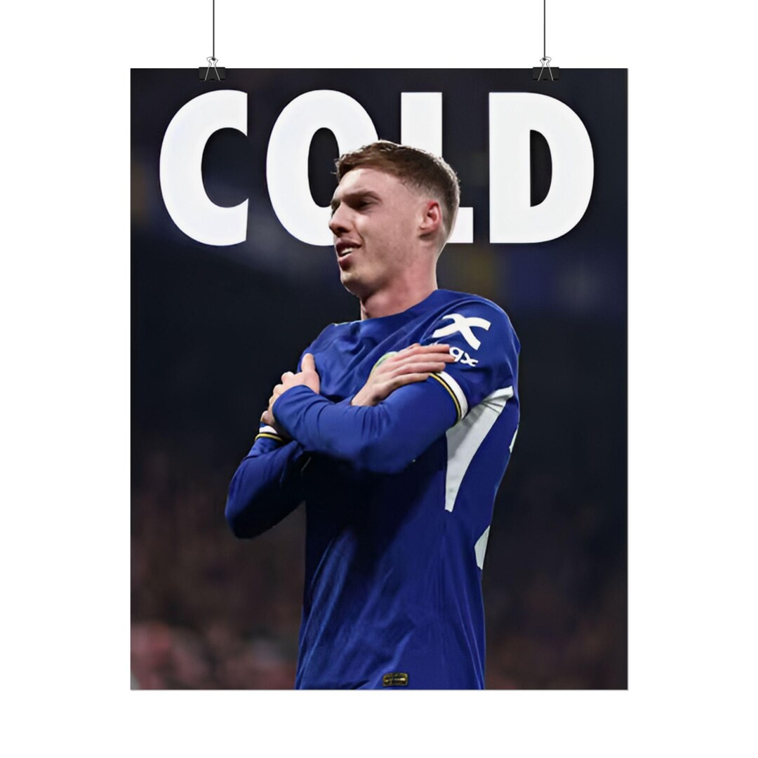 Cole Palmer Poster - Football Fan Room Decor - Etsy