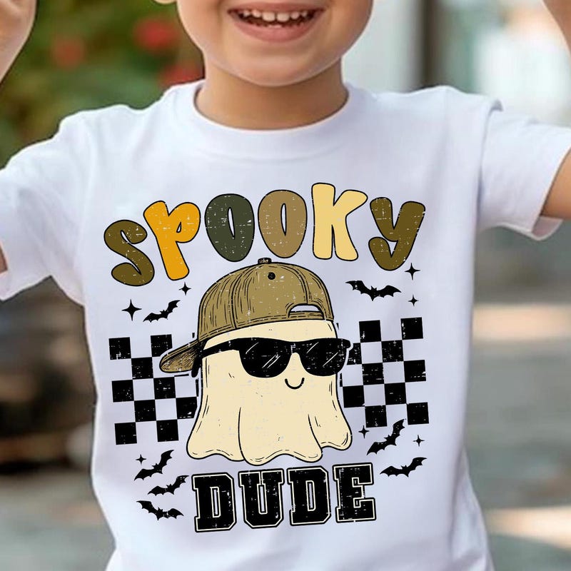 Halloween Shirts Ghost Kids - Etsy