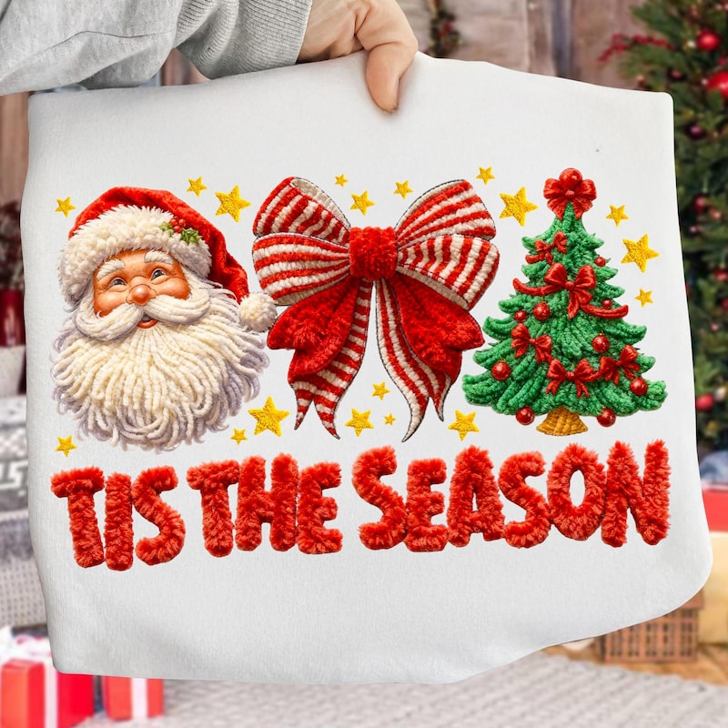 Tis the Season Faux Shirt - Etsy