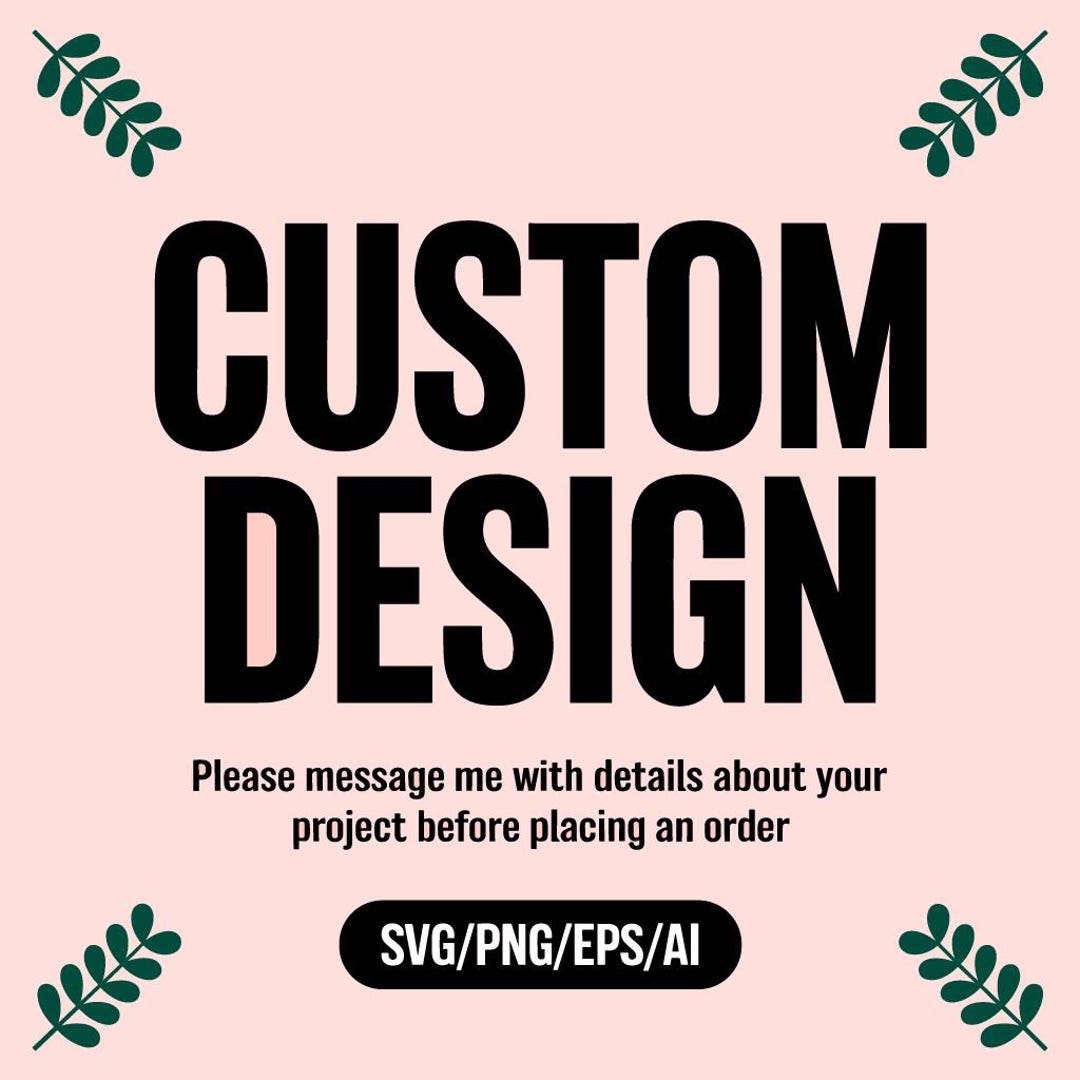 Custom Svg Design, Custom Name Svg, Custom Listing, Personalized Svg ...