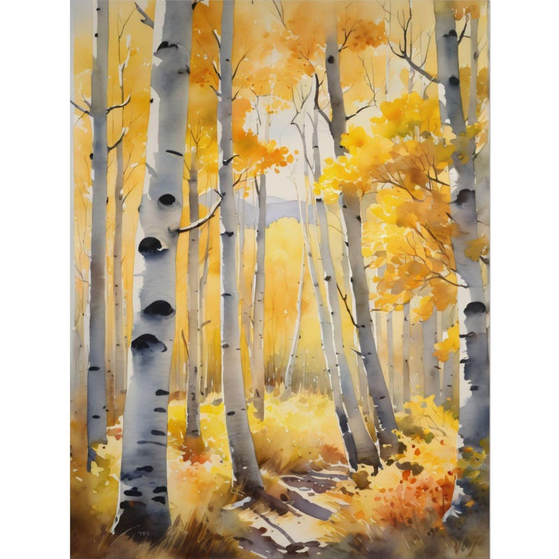 Fine Art With Aspen Trees - Etsy