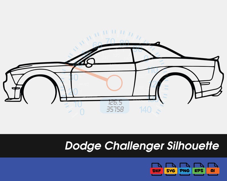 CHALLENGER Silhouette SVG and PNG Files - Etsy