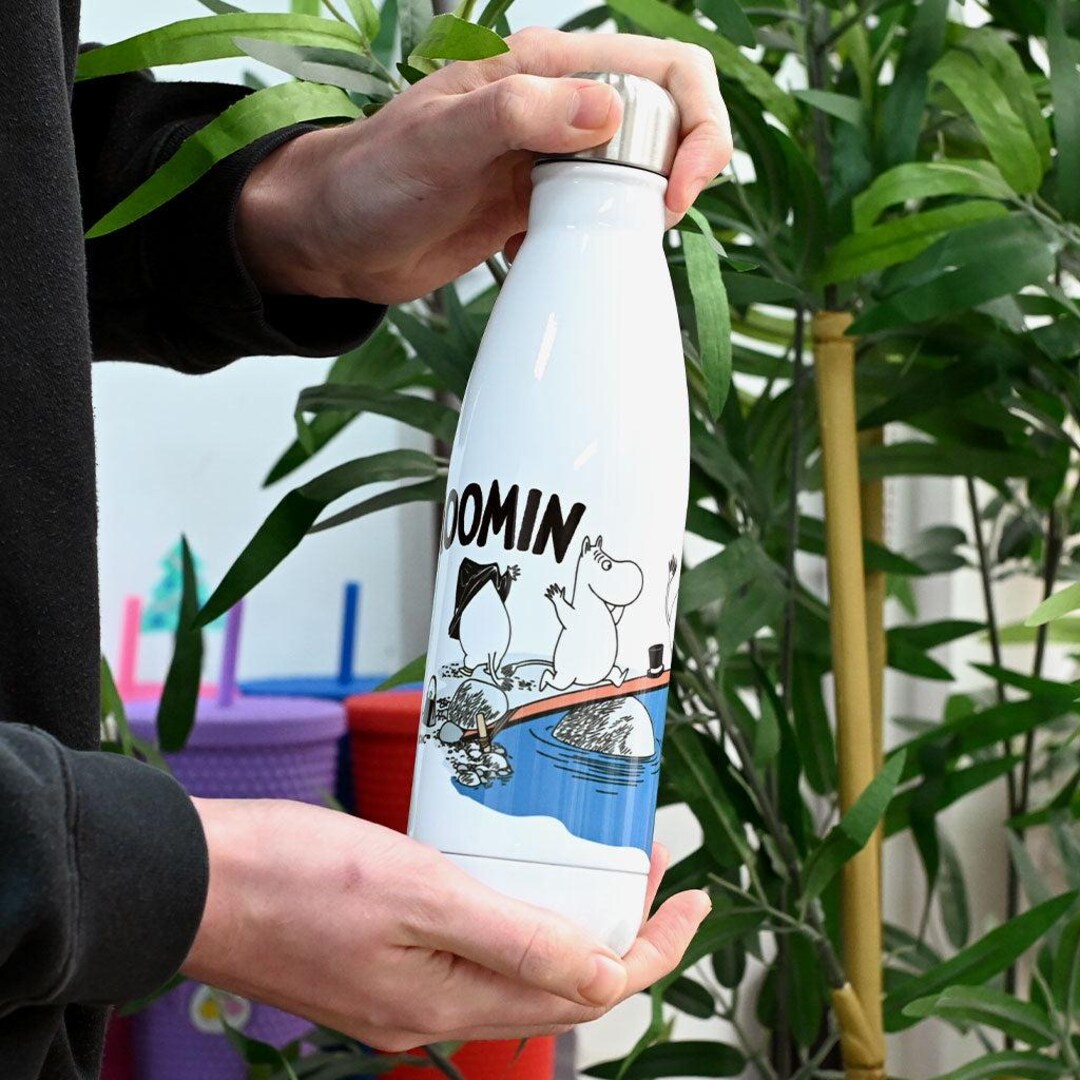 Moomin Swimming Insulated Stainless Steel Water Bottle - Etsy