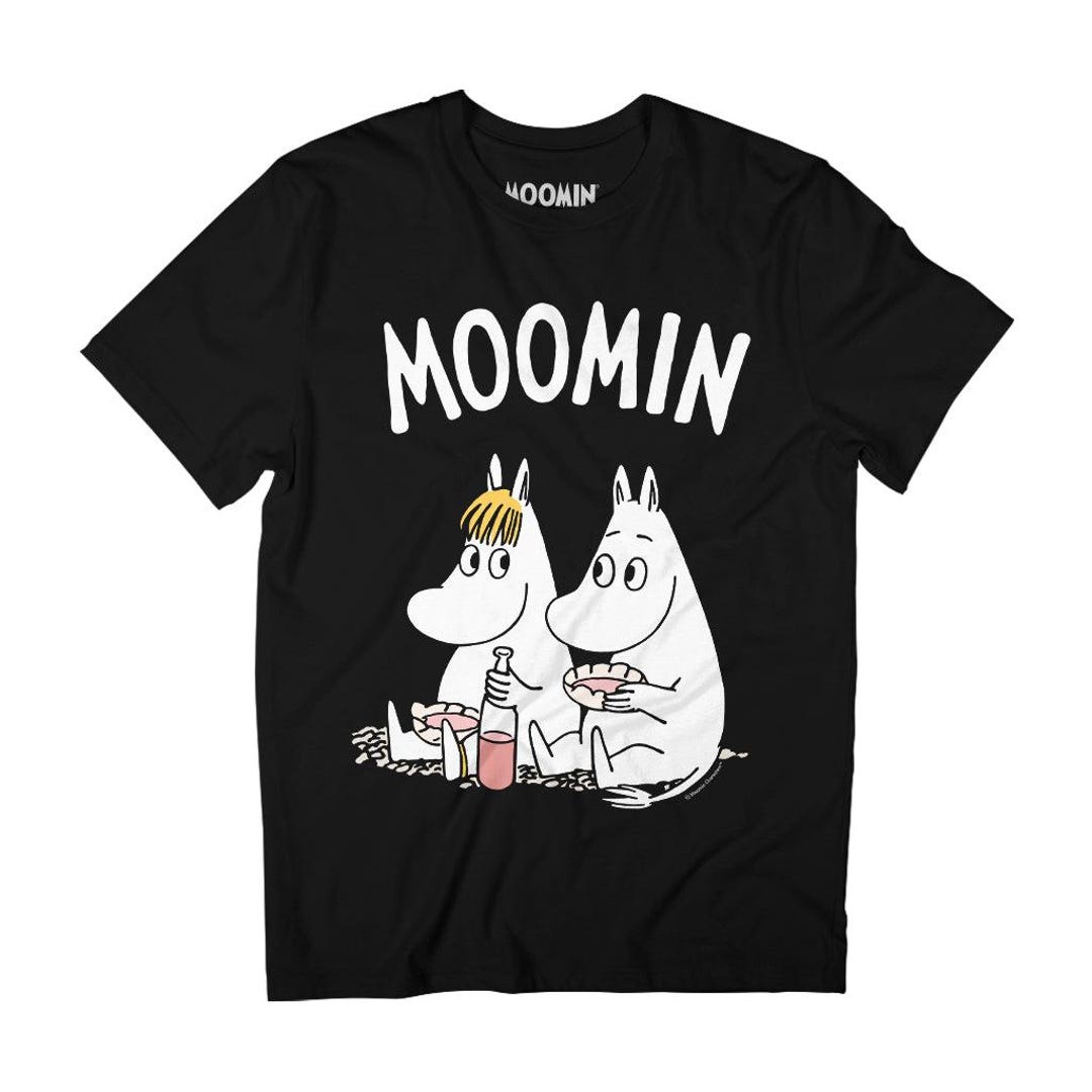 Moomin Moomintroll and Snorkmaiden Drinking Adult T-shirt - Etsy