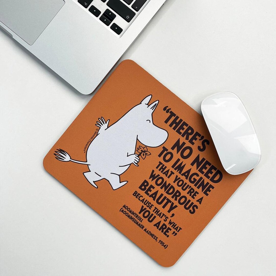 Moomin Moomintroll Wondrous Beauty Mouse Pad - Etsy