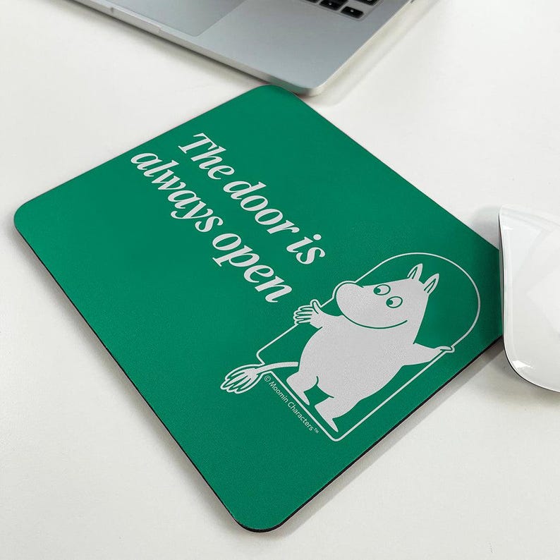 Moomin 80th Anniversary the Door is Always Open Mouse Pad - Etsy