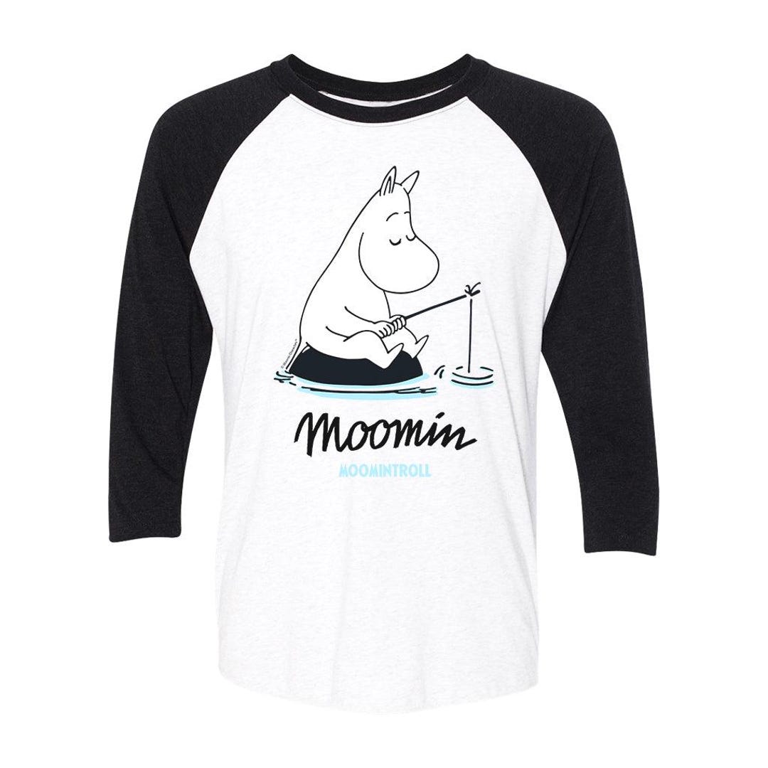 Moomin Moomintroll Fishing Adult Baseball T-shirt - Etsy