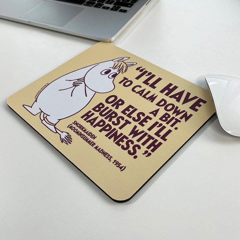 Moomin Snorkmaiden Happiness Mouse Pad - Etsy