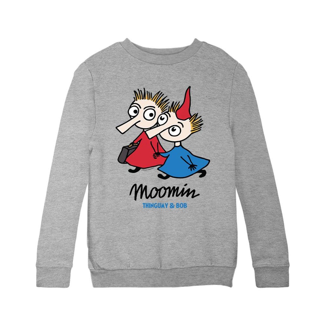 Moomin Thingumy and Bob Holding Hands Kids Sweatshirt - Etsy