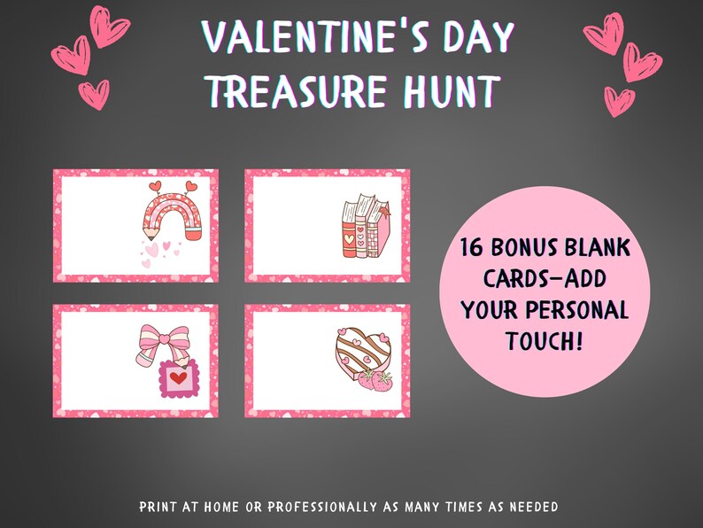 Valentine’s Day Classroom Scavenger Hunt Printable – Fun Valentine’s ...