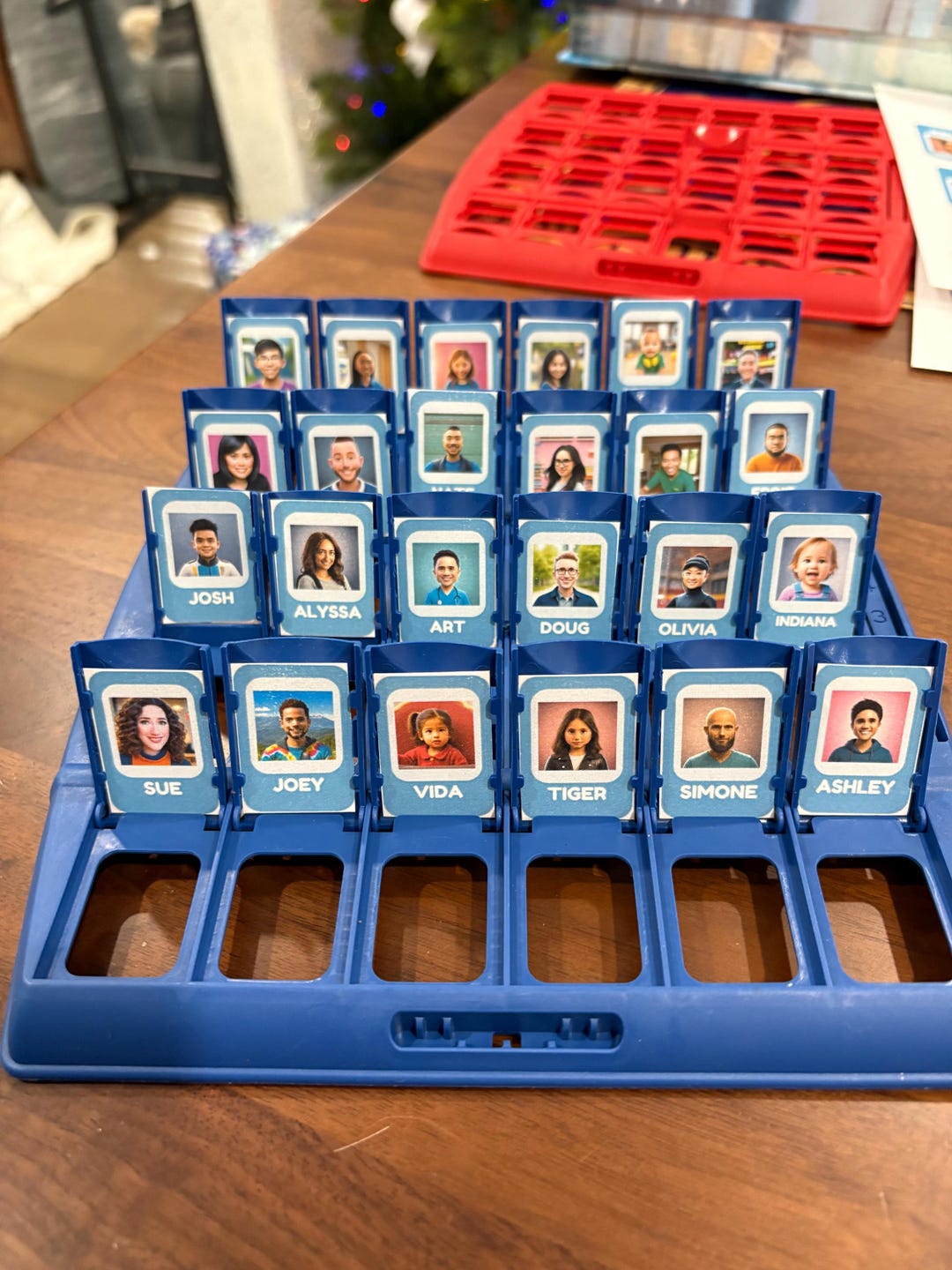 Custom Family Guessing Game Template Guess Who Inspired Design for Game ...