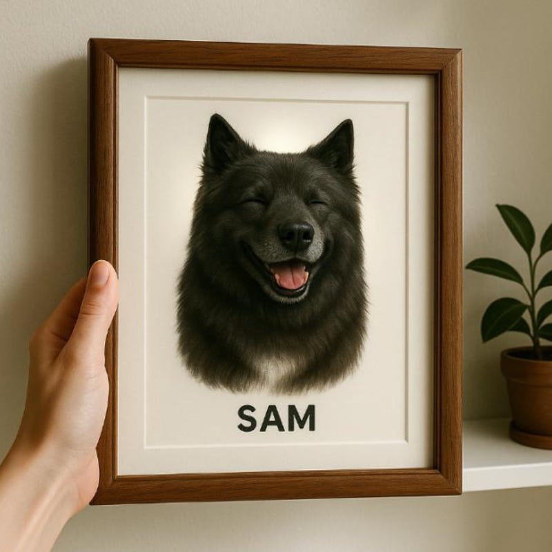 Custom Pet Portrait - Etsy