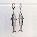 Pacific Chub Mackerel Fish Earrings ~ Ocean Inspired Jewelry ~ Marine ...