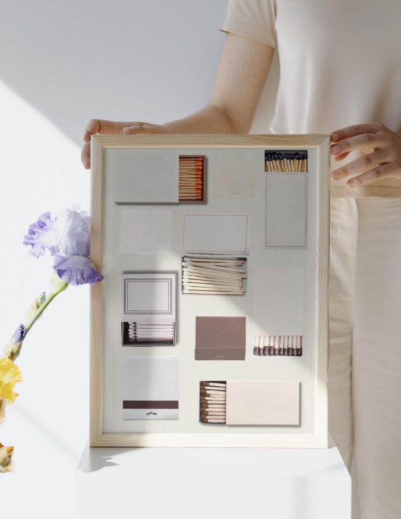 DIGITAL MATCHBOOK, Matchbook Template, Canva Template, Custom Matchbook ...