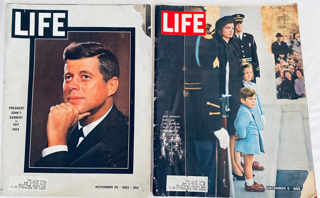 Life Magazines November 29, 1963 and December 6, 1963 - Etsy