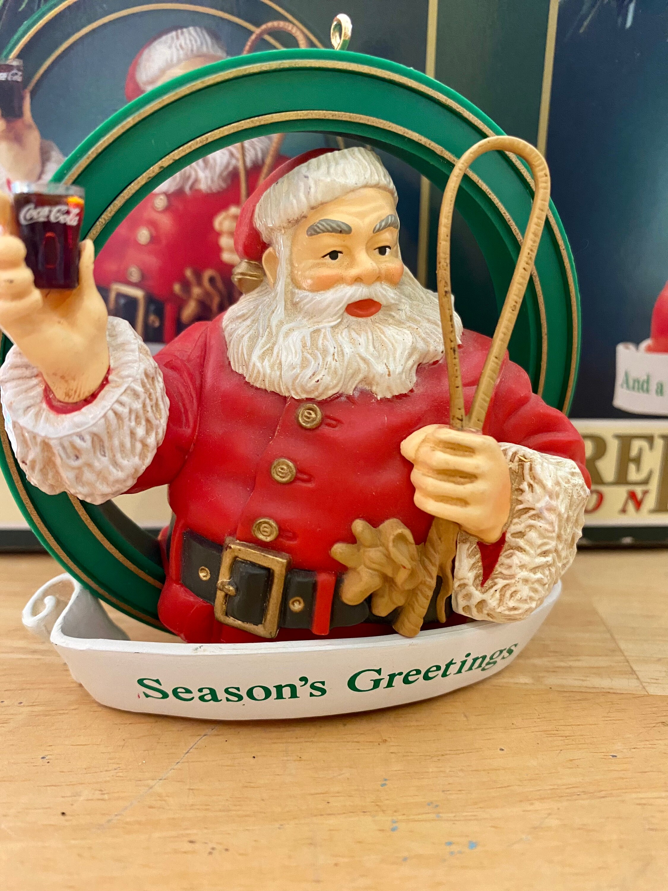 Trim A Tree Collection Coca Cola Santa Claus - Etsy