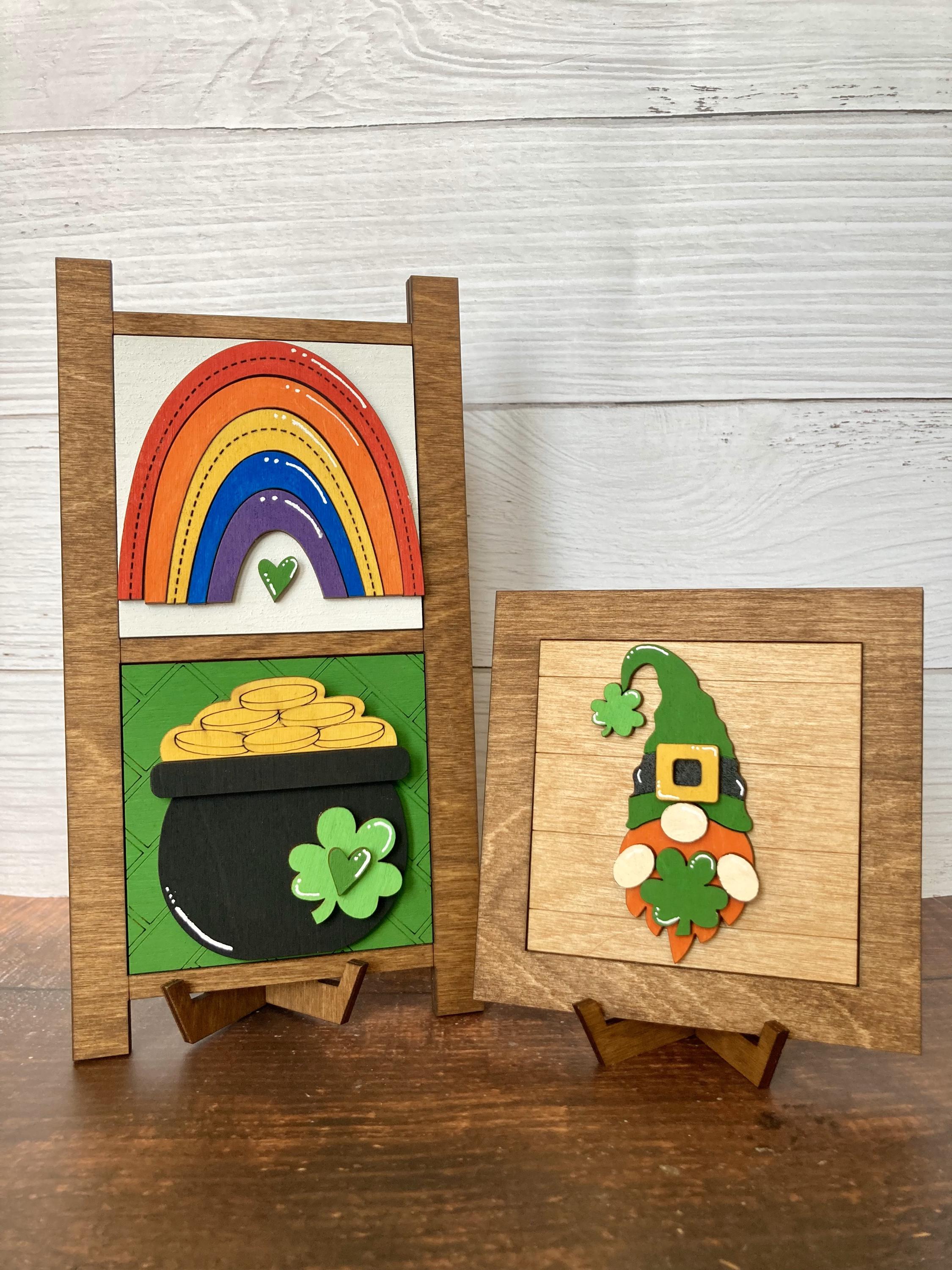 ST. PATRICK'S Day Interchangeable Tiles for MINI Leaning Ladder or Sign ...