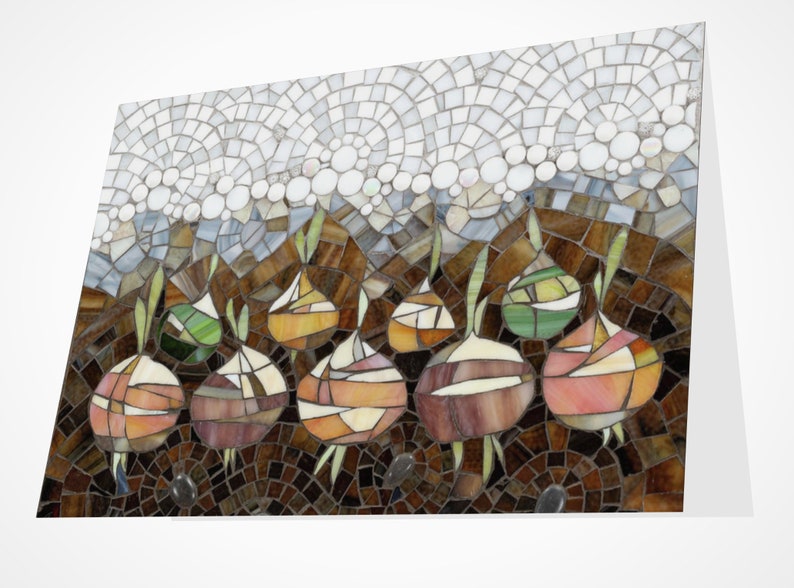 Note Cards Set Come Spring Mosaic Art Greeting Cards 7 Pack - Etsy