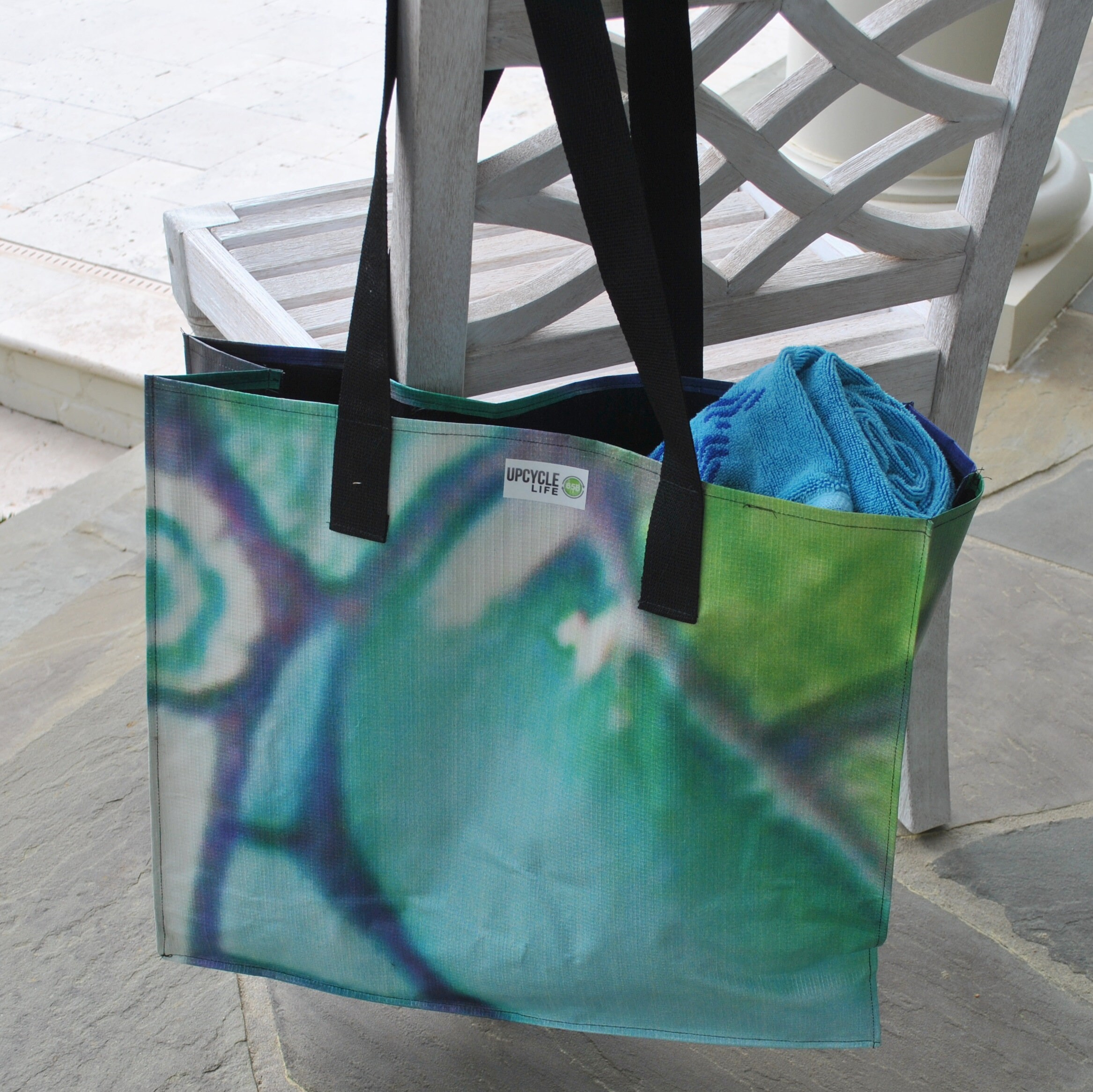 Upcycled Vinyl Tote Bags Made From Art Billboard Recycled Vinyl 5 Sizes ...