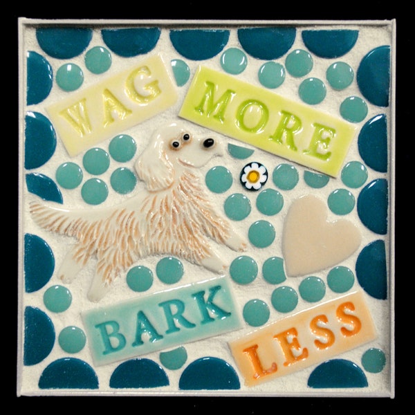 Wag More Bark Less - Etsy