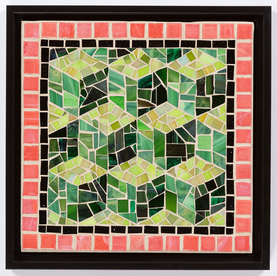 Building Blocks Original Mosaic Artwork by Brenda Pokorny - Etsy