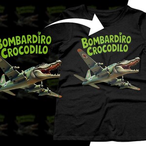 Bombardino Crocodilo PNG: Funny Italian Meme Design (digital Download ...