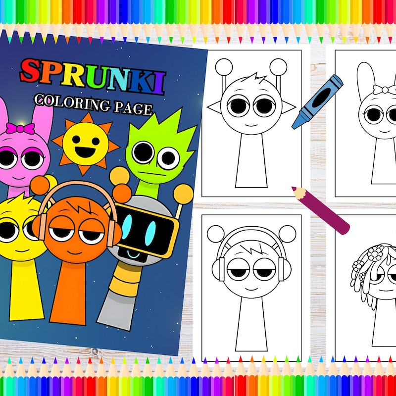 Sprunki Sticker - Etsy