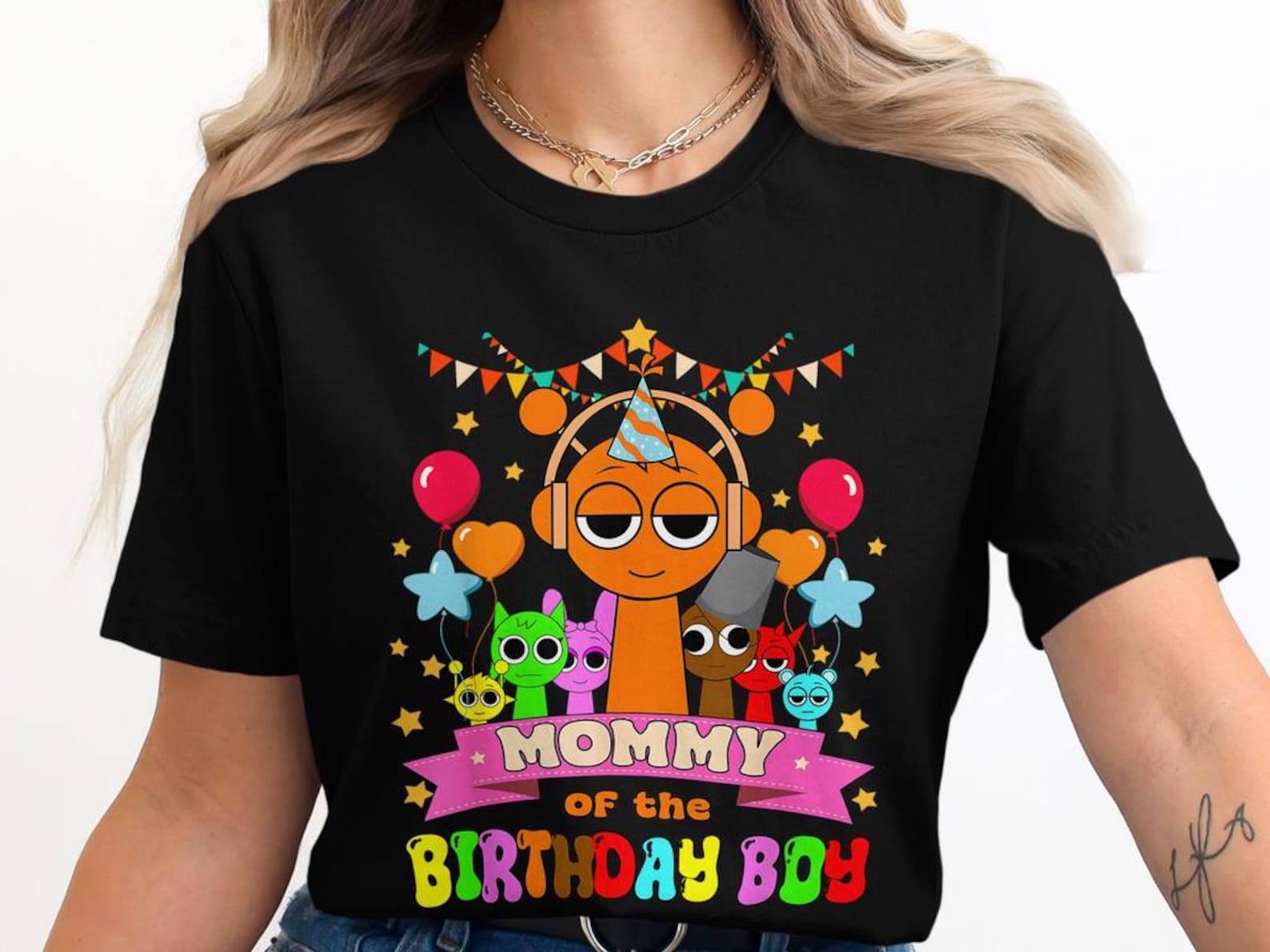 Sprunki Birthday PNG Kids | Digital Party Design | Birthday Decorations ...