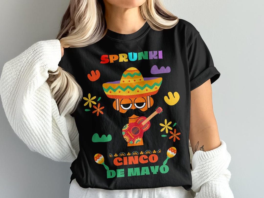 Sprunki Cinco De Mayo PNG | Sprunki Funny Fiesta Sublimation Design ...