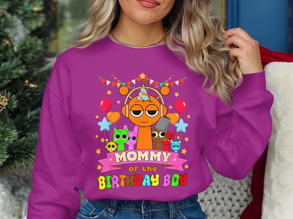 Sprunki Birthday PNG Kids | Digital Party Design | Birthday Decorations ...