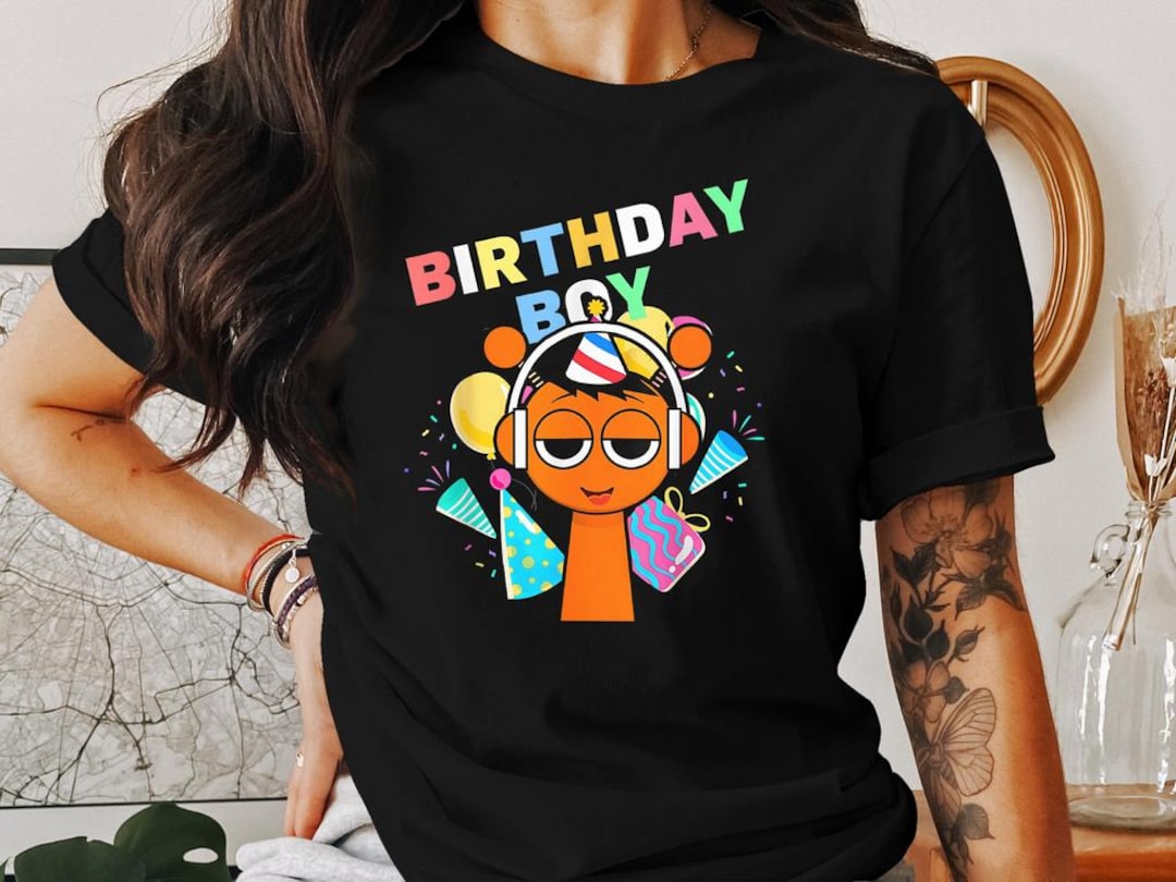 Sprunki Birthday PNG | Fun Printable Design Clipart for Kids " It's My ...