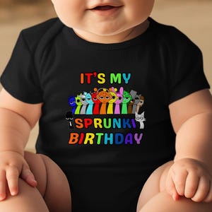 Sprunki Birthday Party PNG, Sprunki Birthday for Boys and Girls Design ...