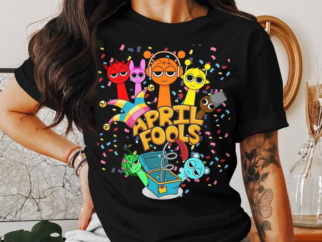 Sprunki April Fools Digital PNG | Sprunki April Fools Design ...