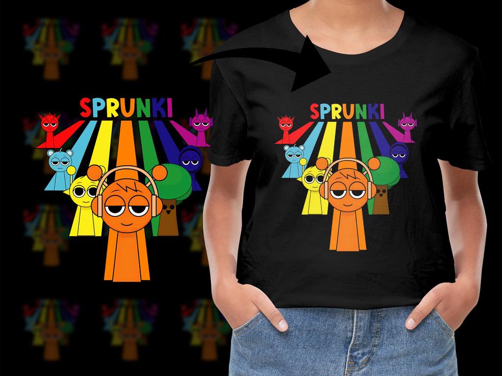 Sprunki Team Sprunki Beats Funny Toys PNG Digital Download Instant ...