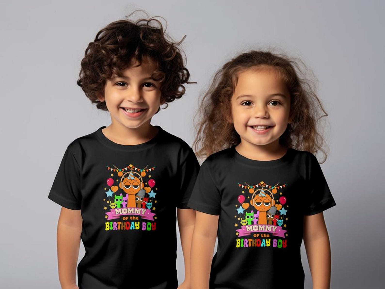 Sprunki Birthday PNG Kids | Digital Party Design | Birthday Decorations ...