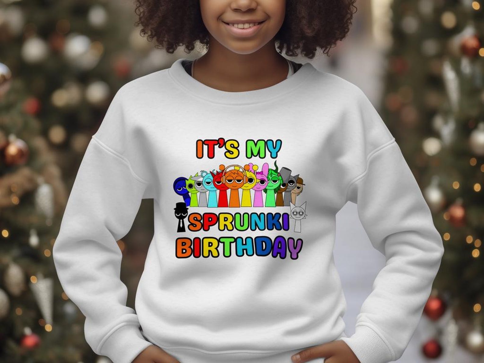 Sprunki Birthday Party PNG, Sprunki Birthday for Boys and Girls Design ...