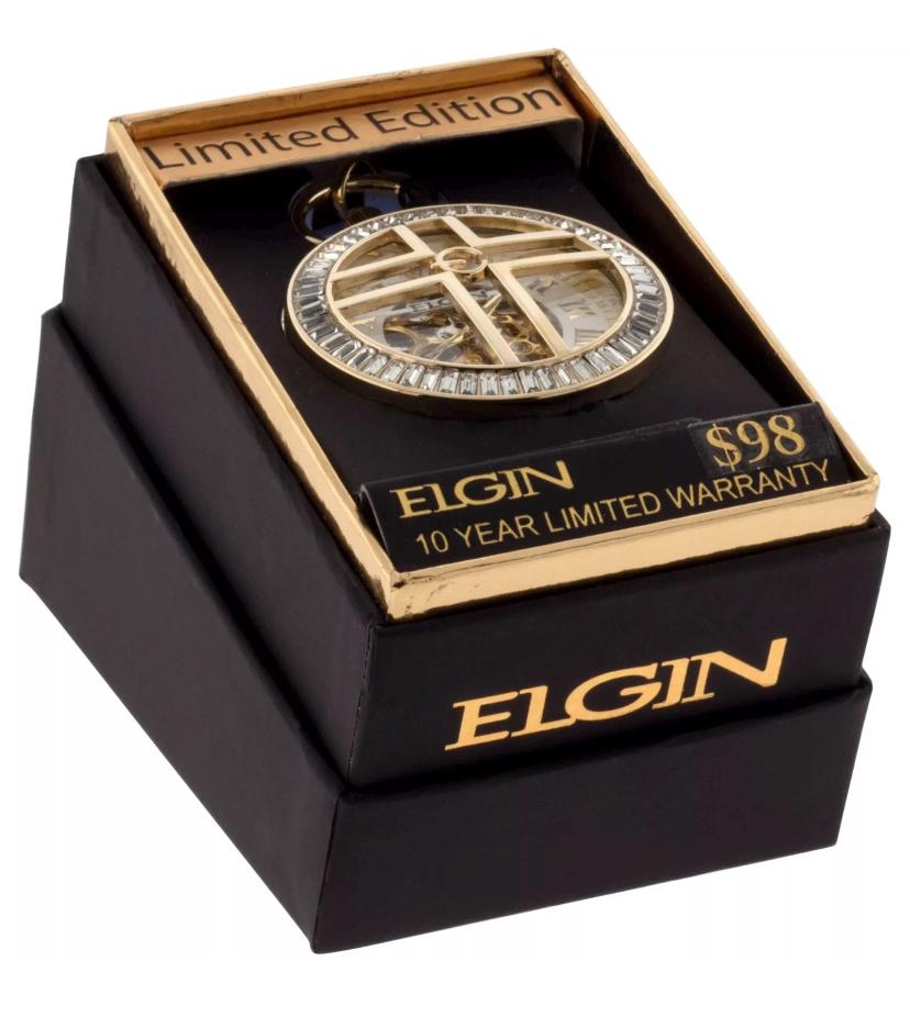 Elgin Crucified Pocket Watch - Etsy