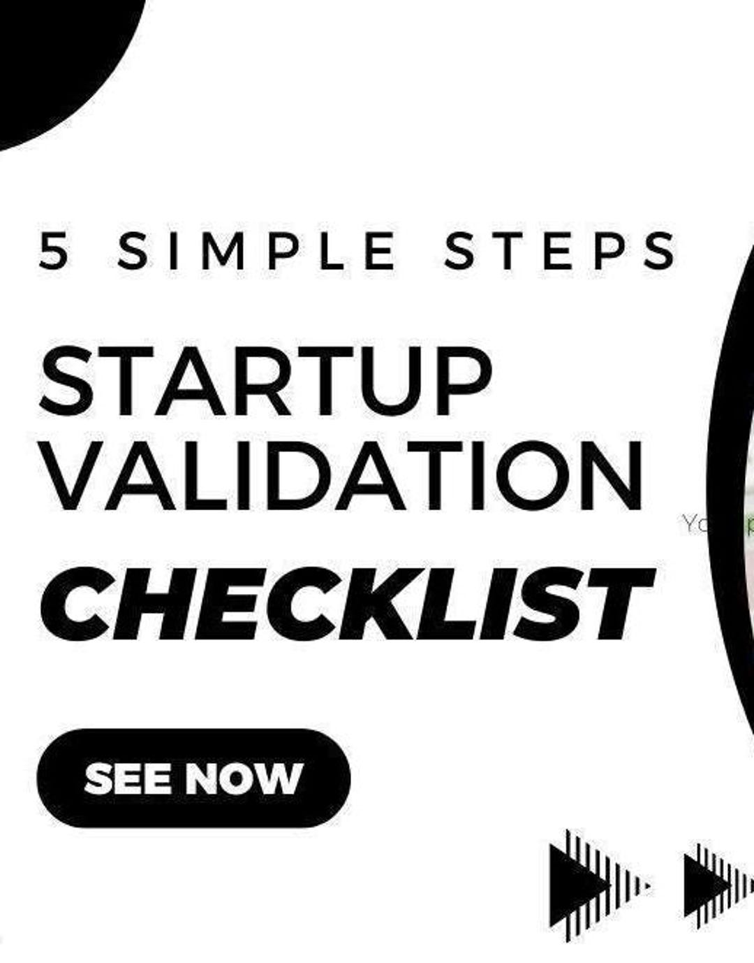 Startup Validation Checklist: 5 Simple Steps to Validate Your Idea and ...