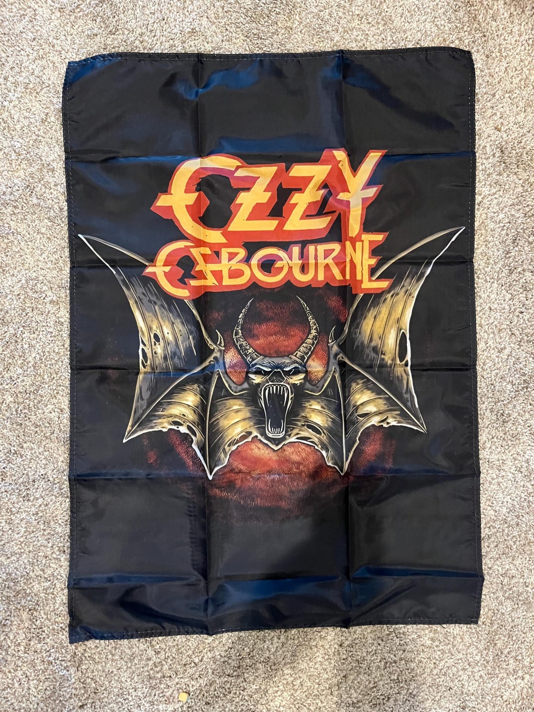 Ozzy Osbourne 2ft X 3ft Tapestry / Wall Flag / Personalized Dorm Decor ...