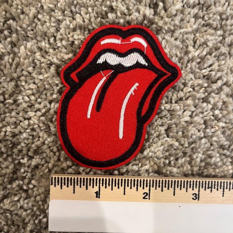 Rolling Stones Patch - Etsy