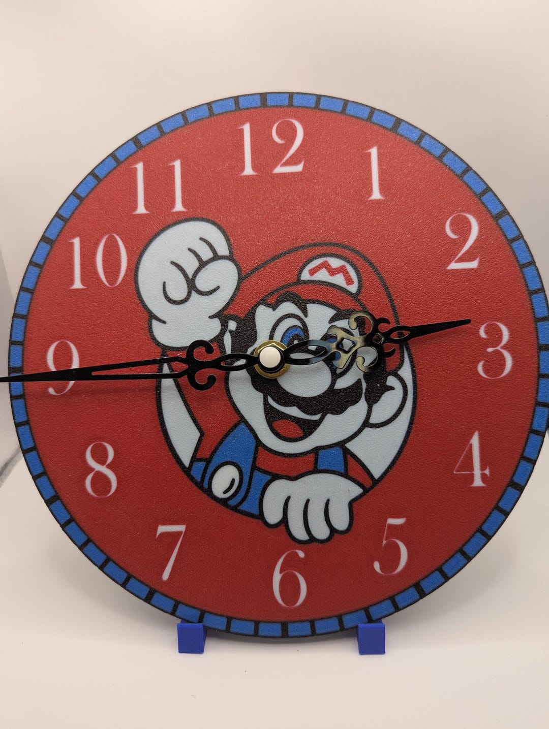 Nintendo Mario Clock - Etsy