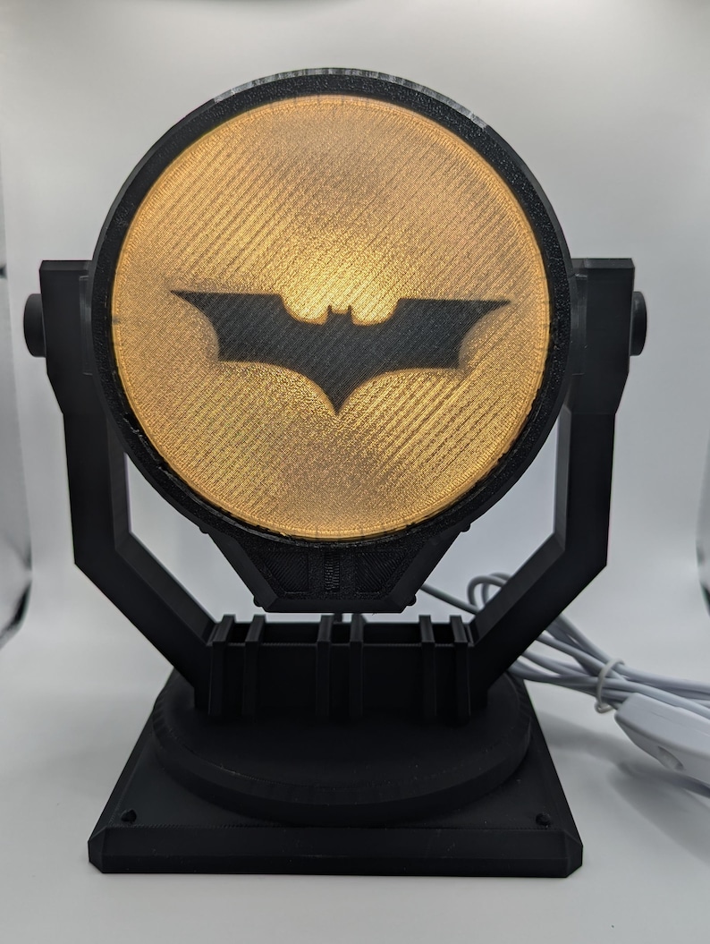 Batman Bat Signal Projecting Desk Light - Etsy