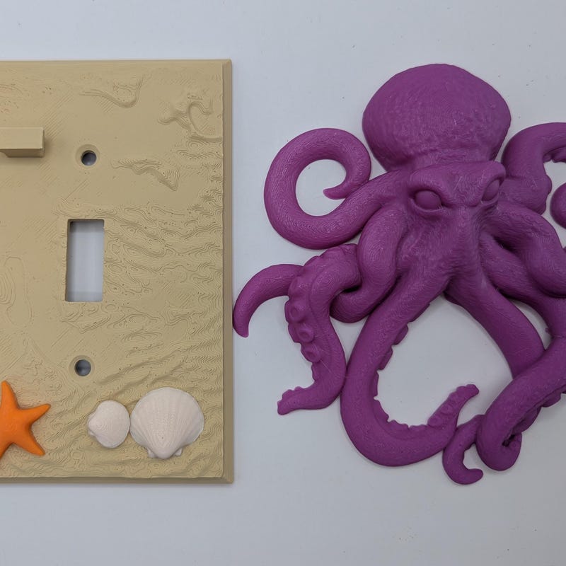 Octopus Light Switch - Etsy