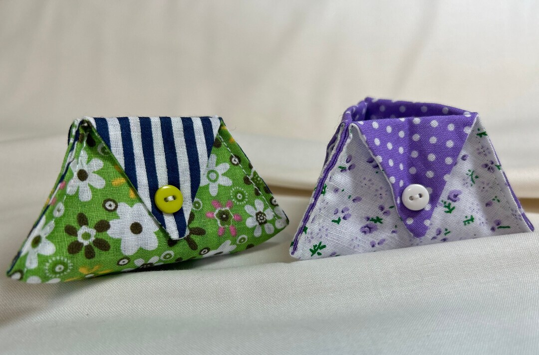 Triangle Bin/mini Thread Catcher, Compact 4 Travel, Stocking Stuffer ...