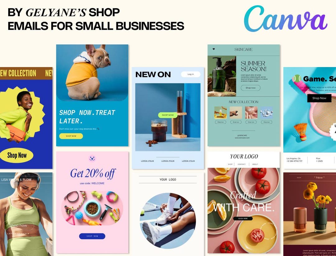 Trendy Editable Email Templates | Email Marketing Kit | Product ...