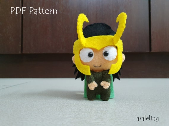 Loki Plush PDF Pattern Instant Digital Download | Etsy
