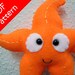 Starfish Plush PDF Pattern -instant Digital Download - Etsy