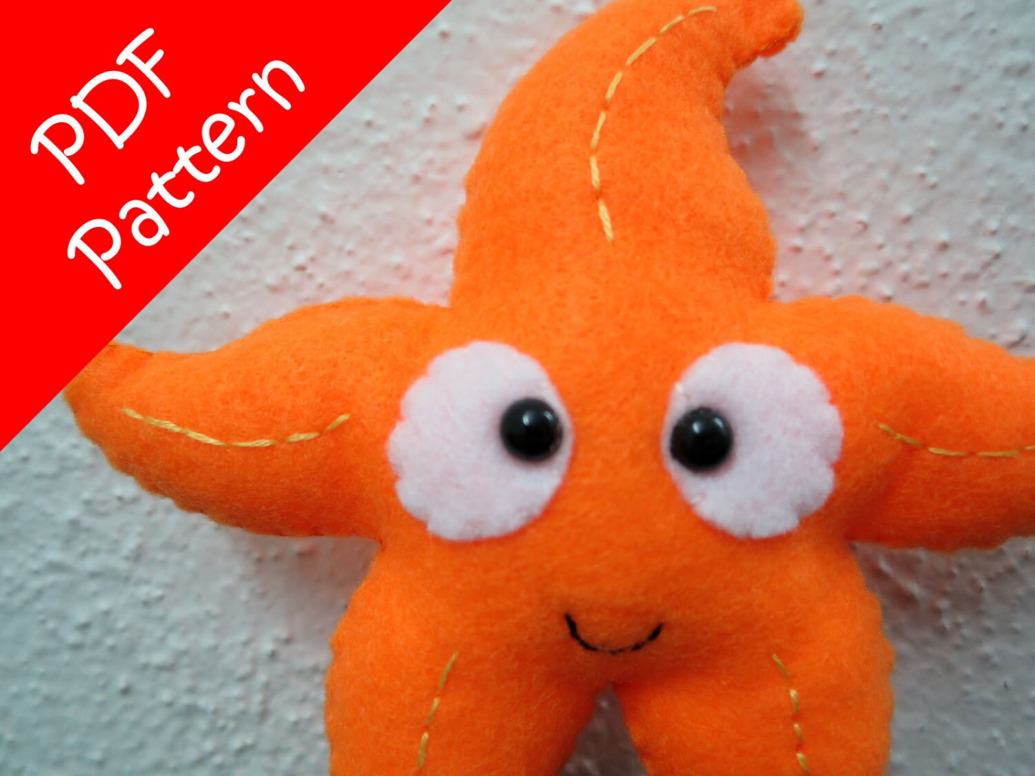 Starfish Plush PDF Pattern -instant Digital Download - Etsy