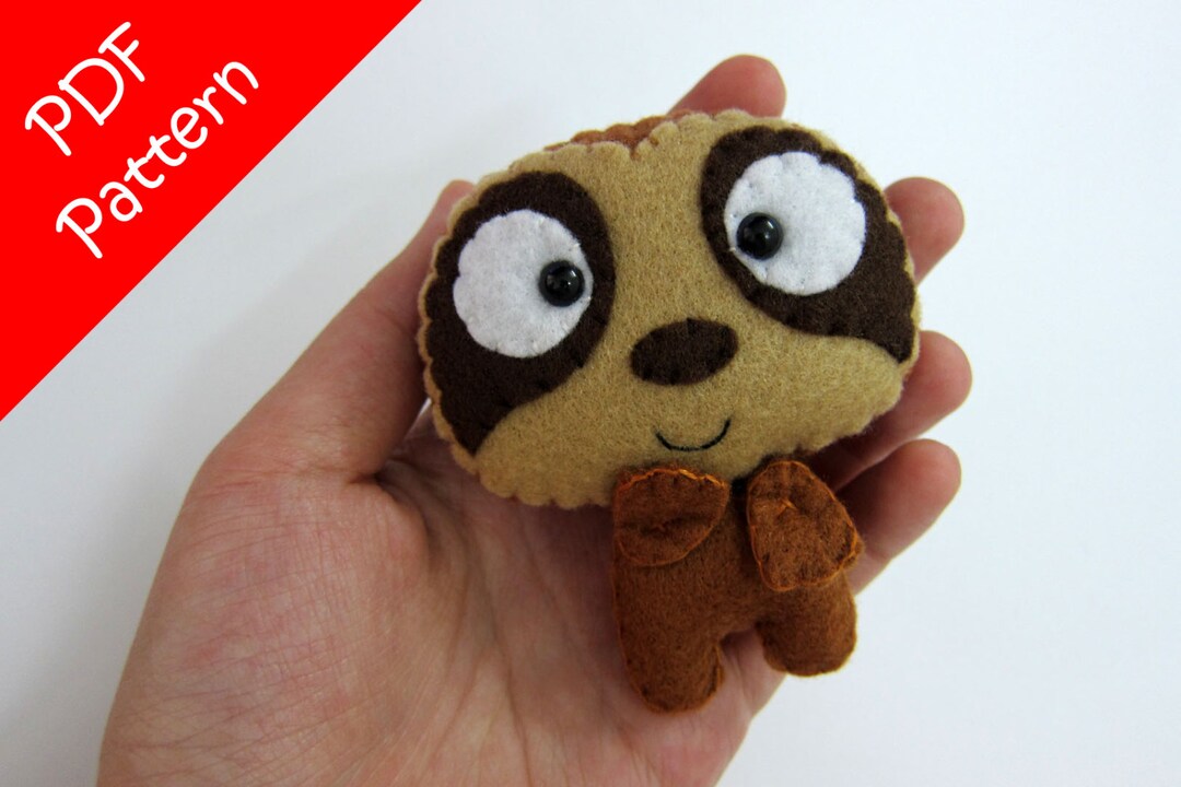 Sloth Plush PDF Pattern -instant Digital Download - Etsy