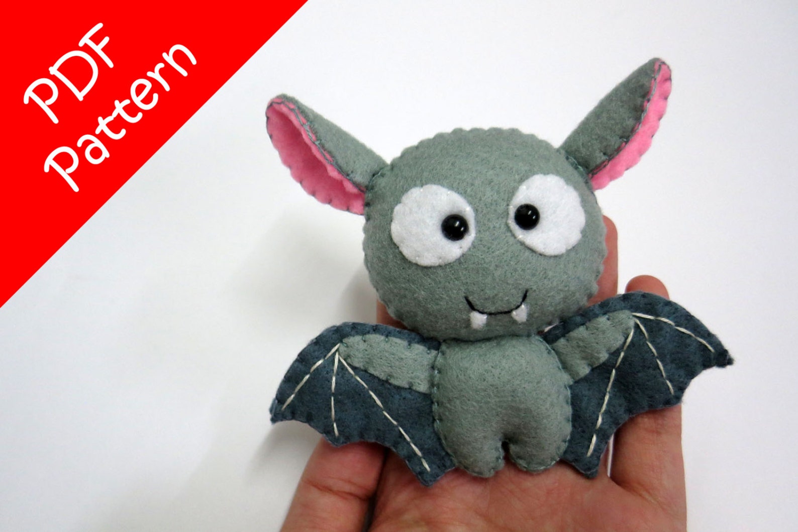 Bat Plush PDF Pattern -instant Digital Download - Etsy